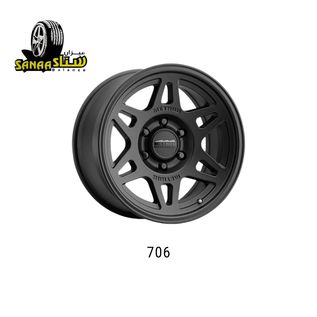 Home Method Race Wheels 706 Matte Black Method Race Wheels 706 Matte Black
